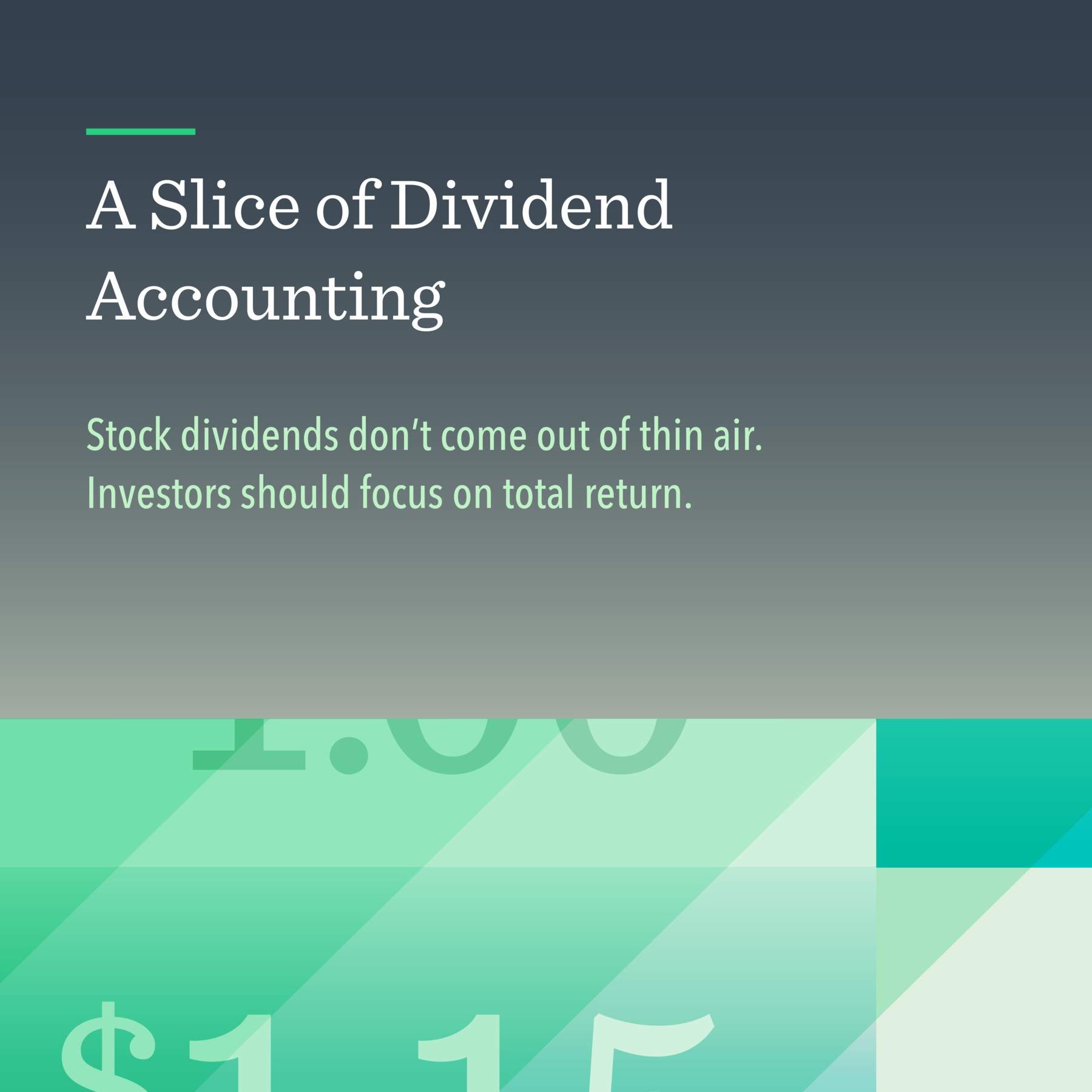 A Slice of Dividend Accounting | Dimensional