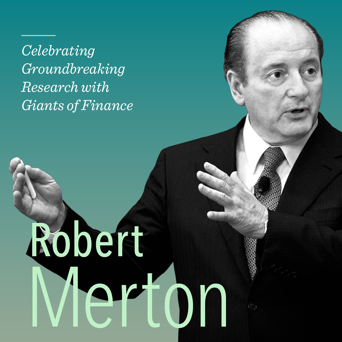 Celebrating Groundbreaking Research with Giants of Finance: Robert C ...