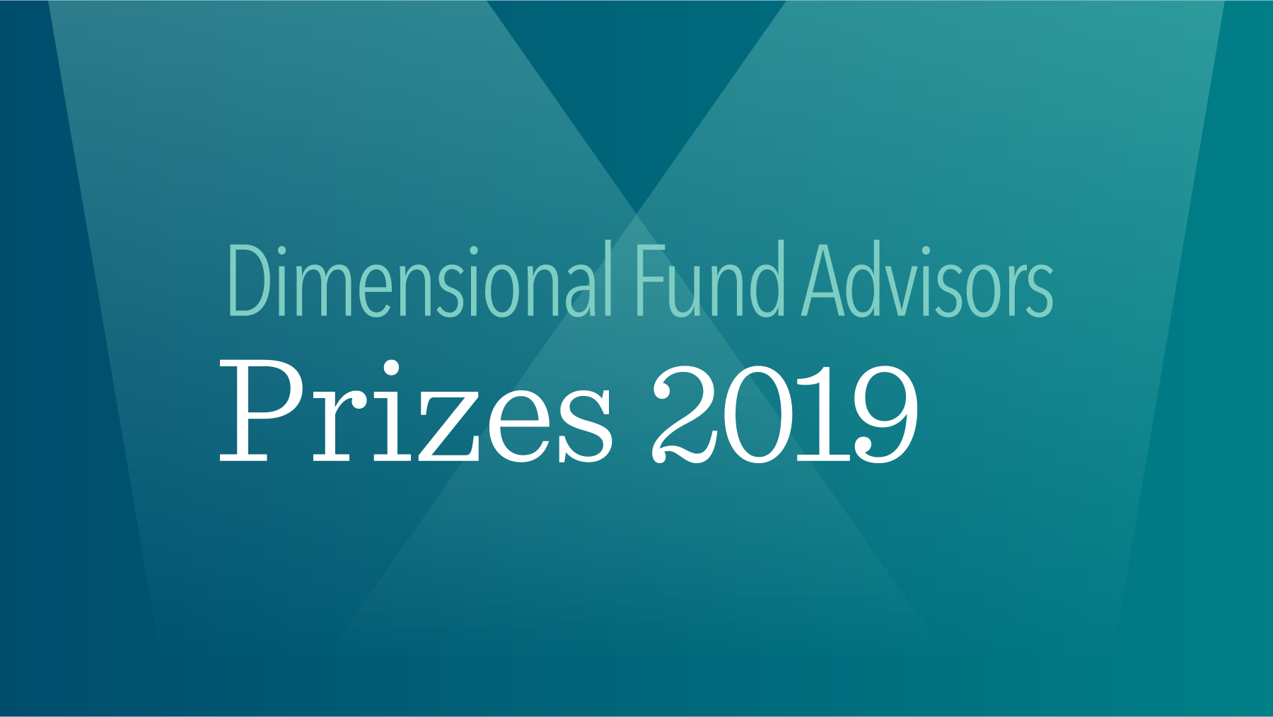 Dimensional Prizes Recognise Innovative Research | Dimensional