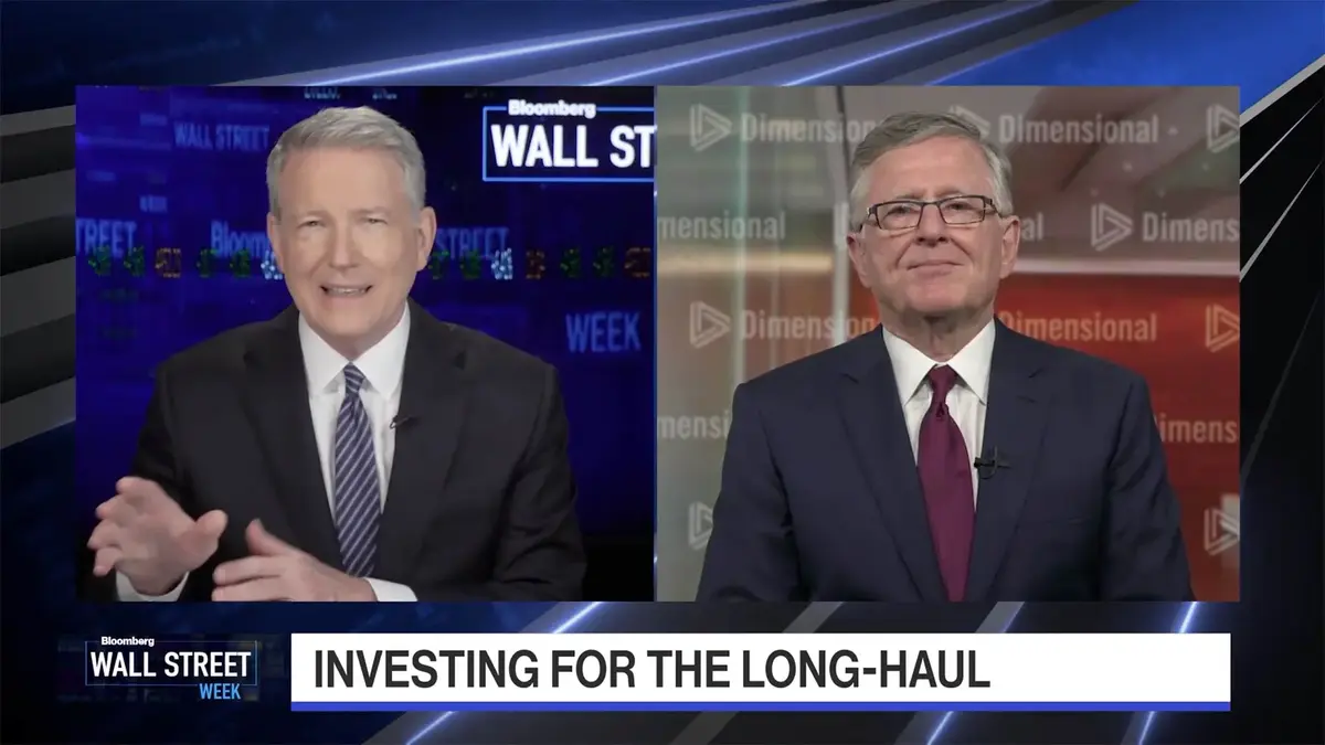 David Booth Interviewed on Bloomberg’s “Wall Street Week”